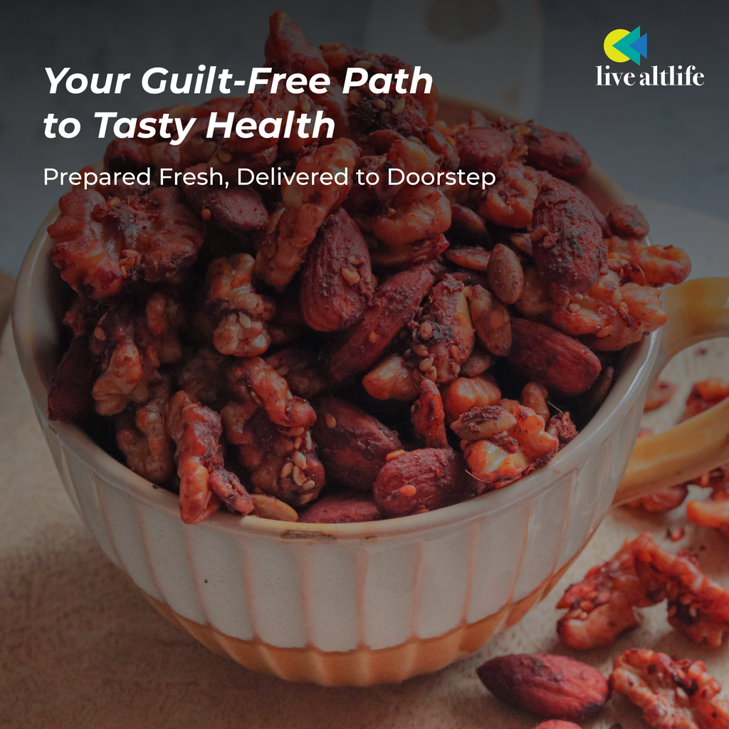 Asian Spiced Nuts (200g, High Protein, Grain Free) – LiveAltlife Store